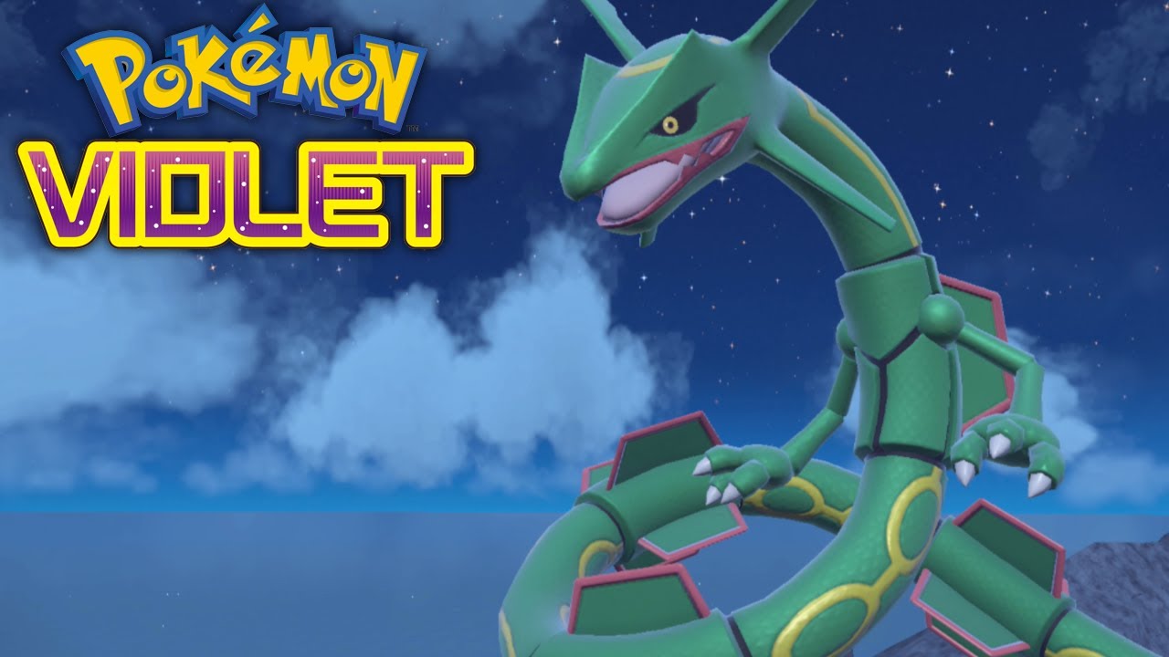 Pokémon Violet : RAYQUAZA - YouTube