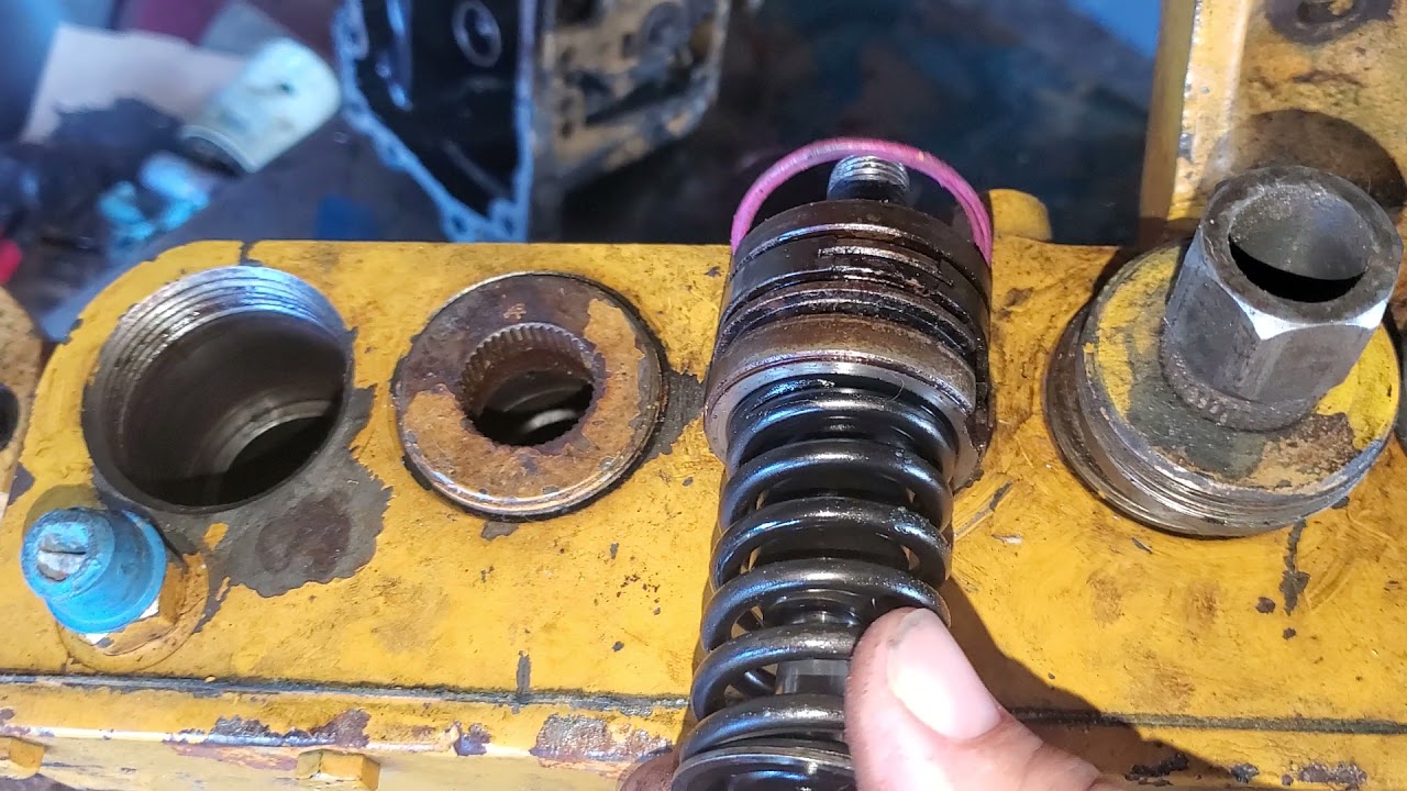 How To Change time Plungers In 3406b CAT Fuel Injection Pump YouTube