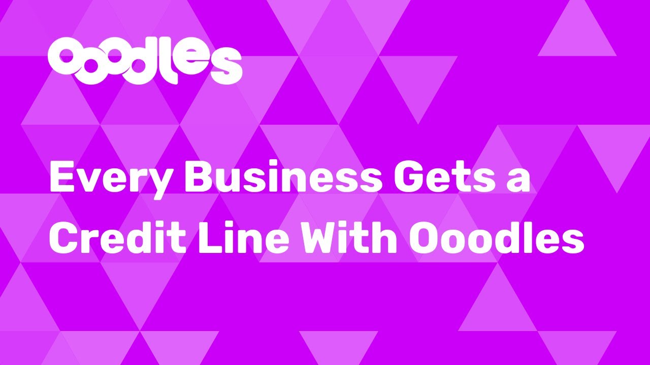 Every Business Gets a Credit Line With Ooodles - YouTube