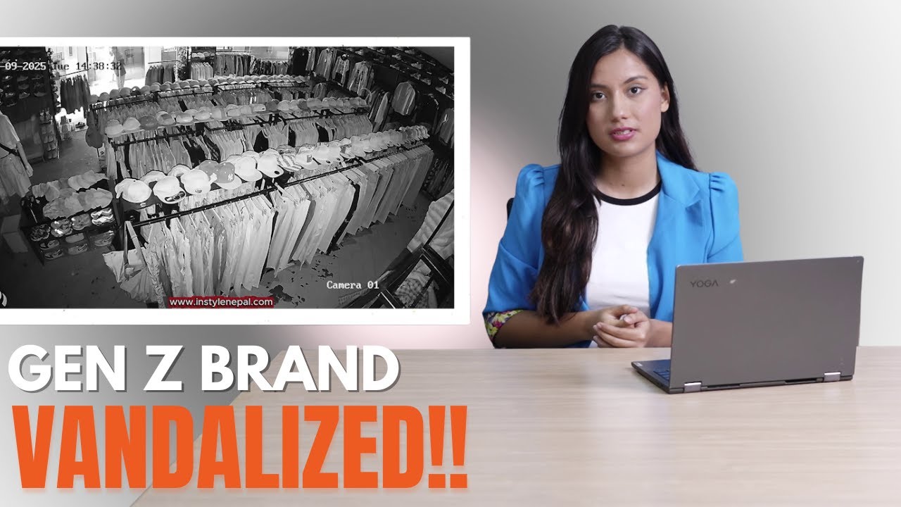 Gen z Brand Instyle Vandalize By Protesters - YouTube