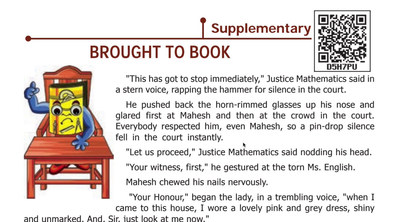 TNPSC SHORT STORY |Brought to Book|6th New syllabus| Supplementary ...