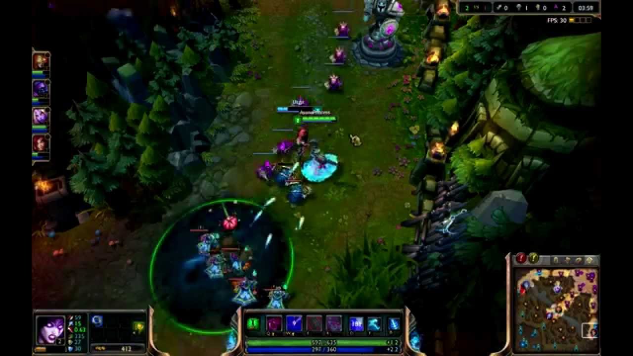 League of Legends Ghostbride Morgana (Bot lane) gameplay :3 - YouTube