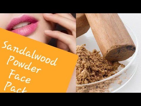 Sandalwood Powder Face Pack for dry skin. - YouTube