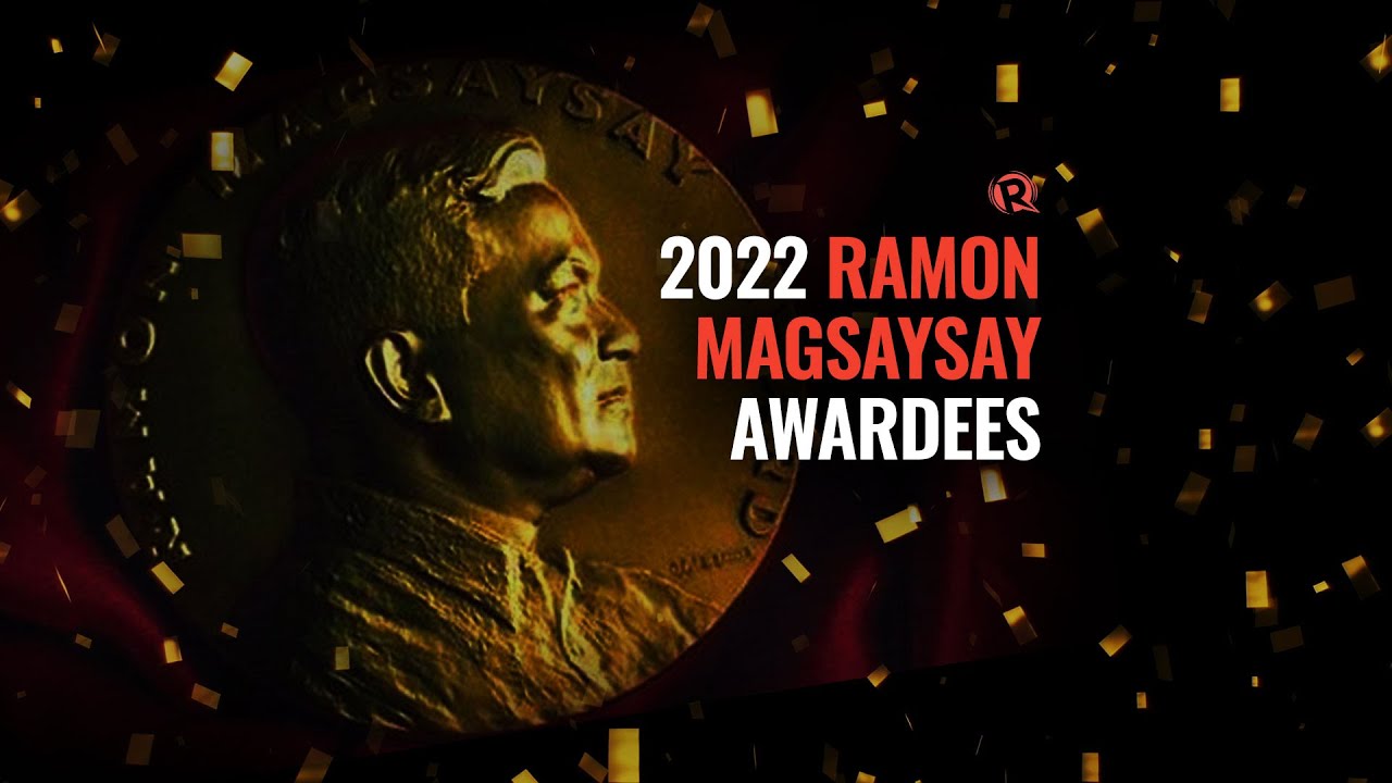 LIVE: 2022 Ramon Magsaysay awardees - YouTube