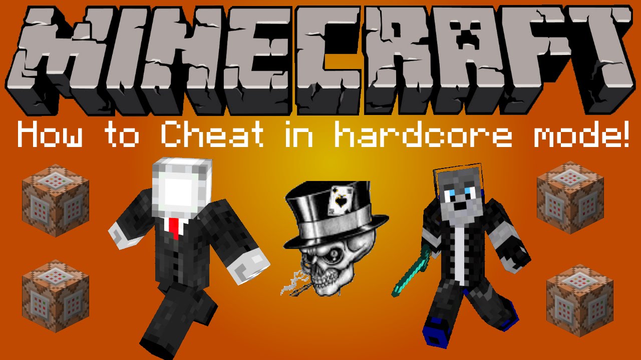 How to cheat in hardcore mode - YouTube