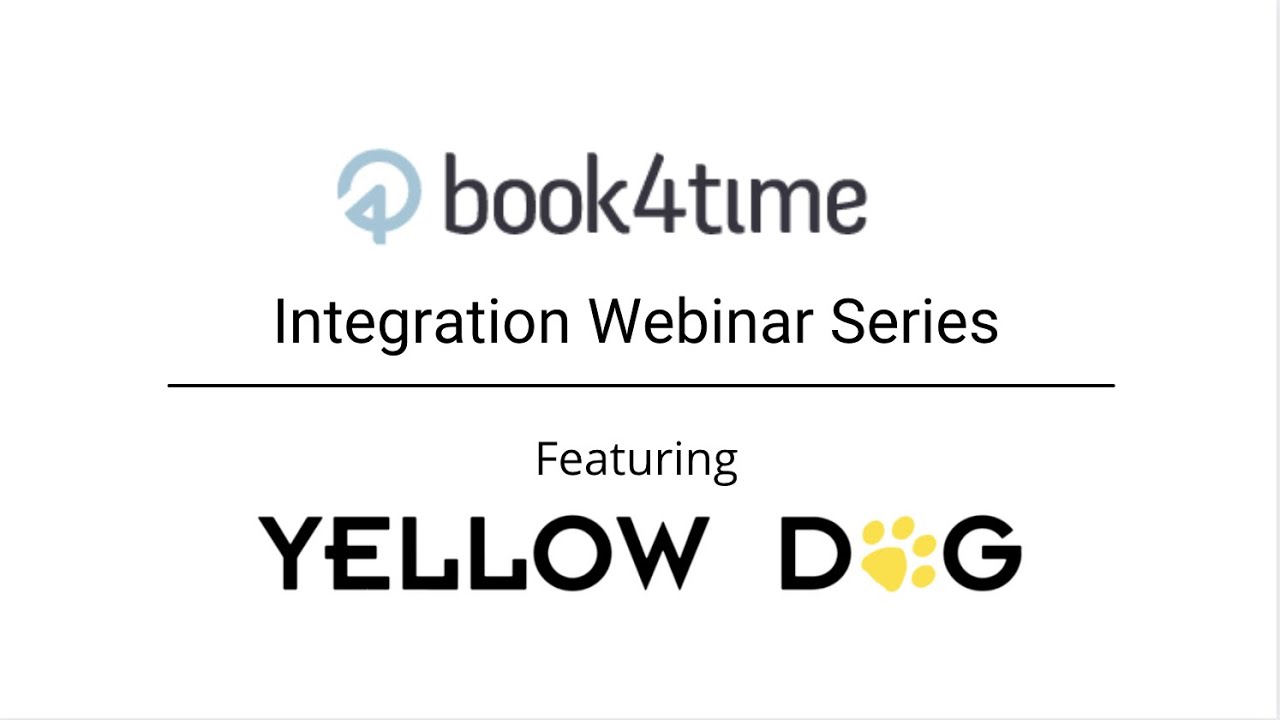 Book4Time Integration Webinar Series: Yellow Dog Inventory Software ...