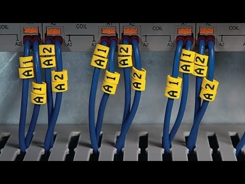 ELECTRIC WIRING AND NUMBERED FERRULES - YouTube