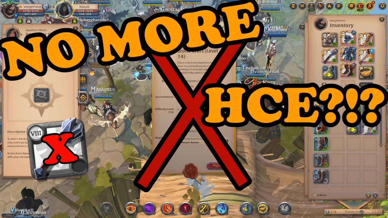 Albion Online | Mace Nerf AFFECTS HCE | Giveaway Results!!! - YouTube