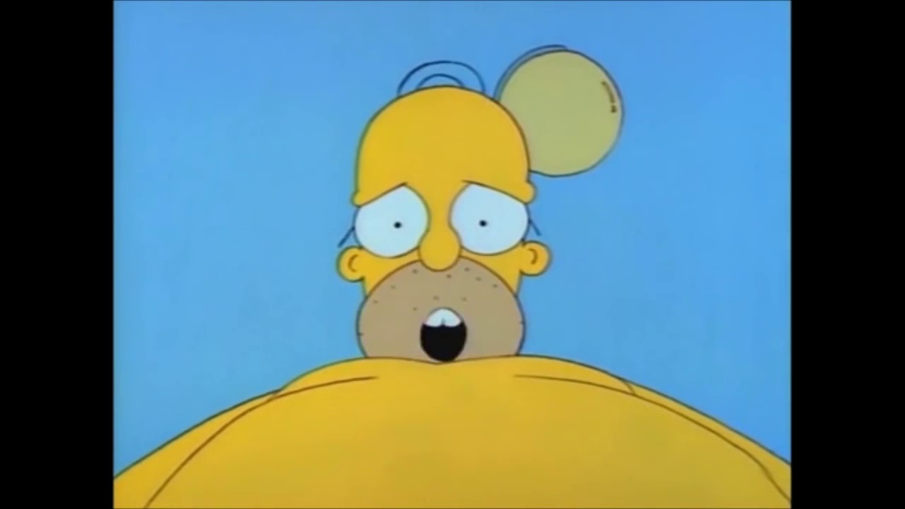 Homer Weighs 239 Pounds - The Simpsons - YouTube