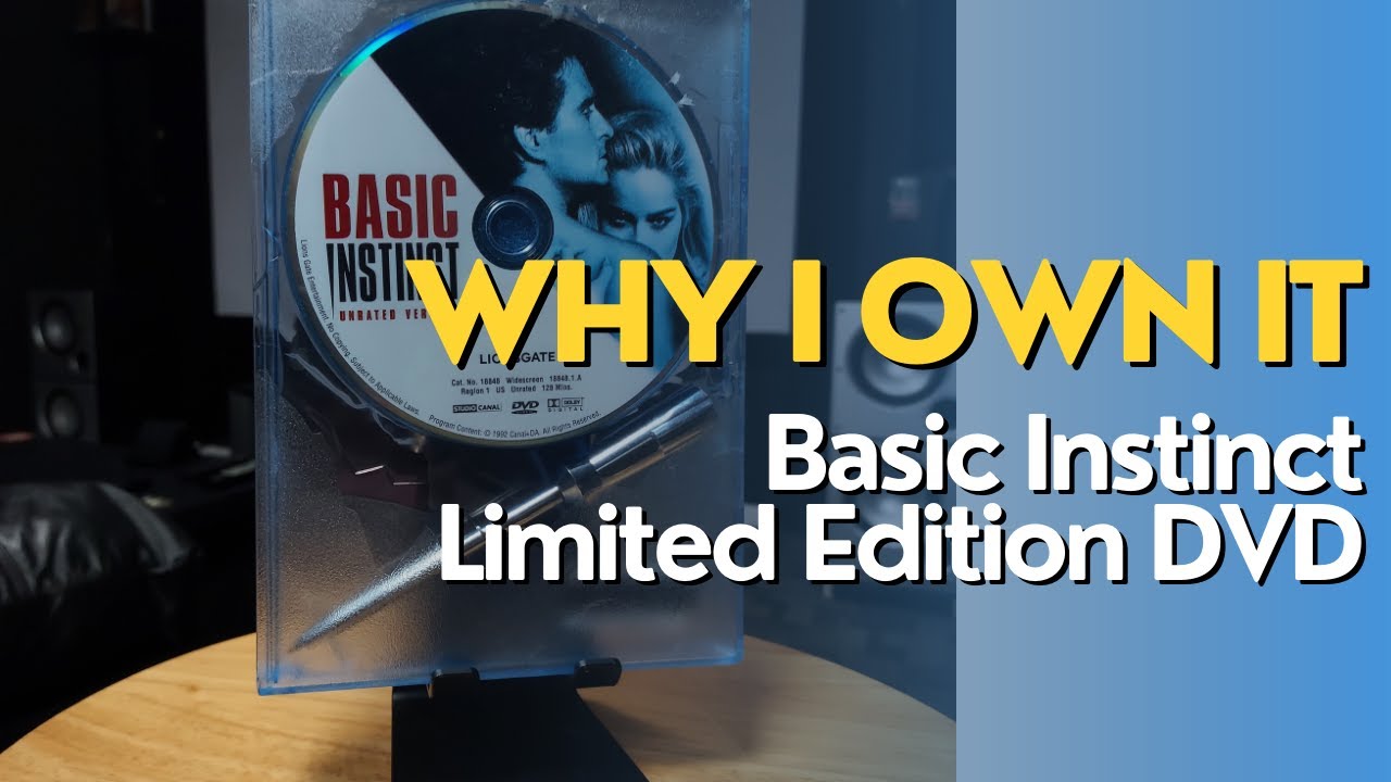 Why I Own It | Basic Instinct Limited Edition DVD - YouTube