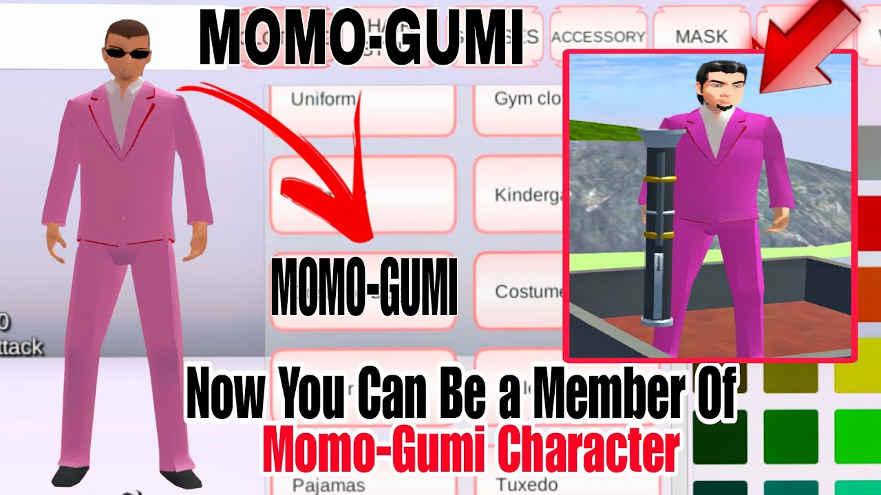 HOW TO MAKE A YAKUZA BOSS MOMO-GUMI GAMEPLAY || 💫🎉💫🎉 - YouTube