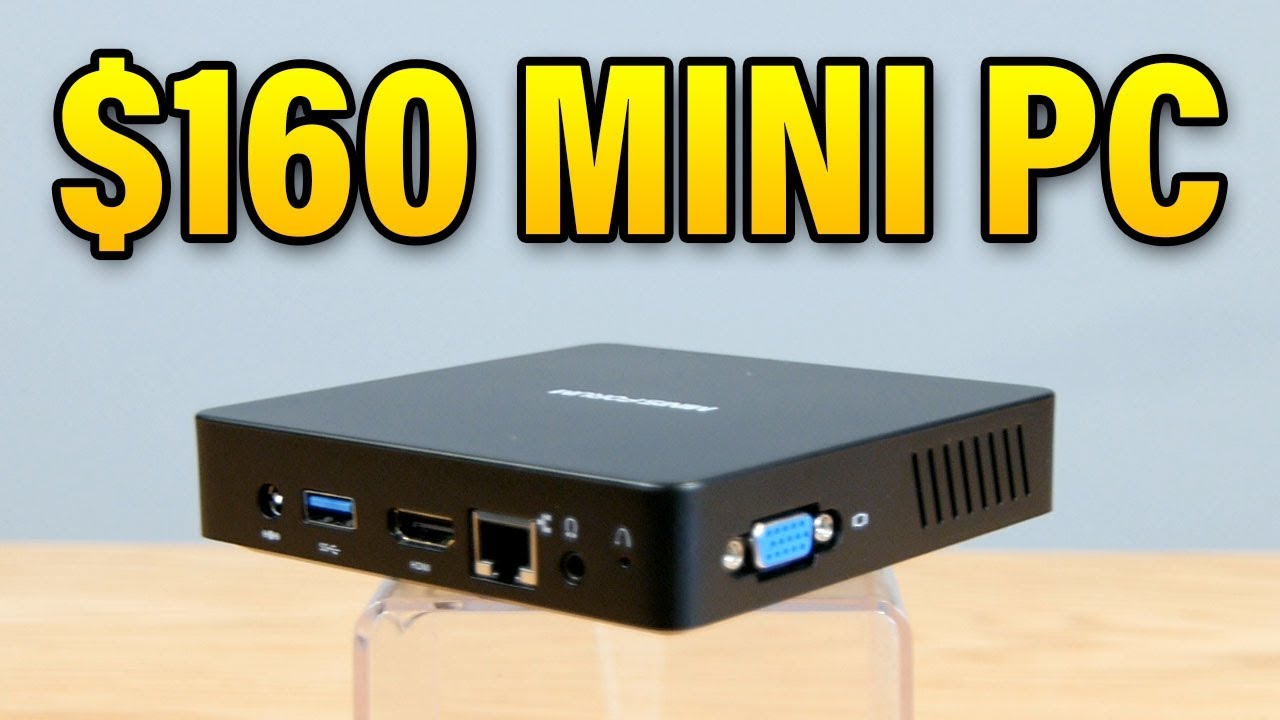 $160 SMALL PC! Z83-F Fanless MINI PC, Worth it? - YouTube