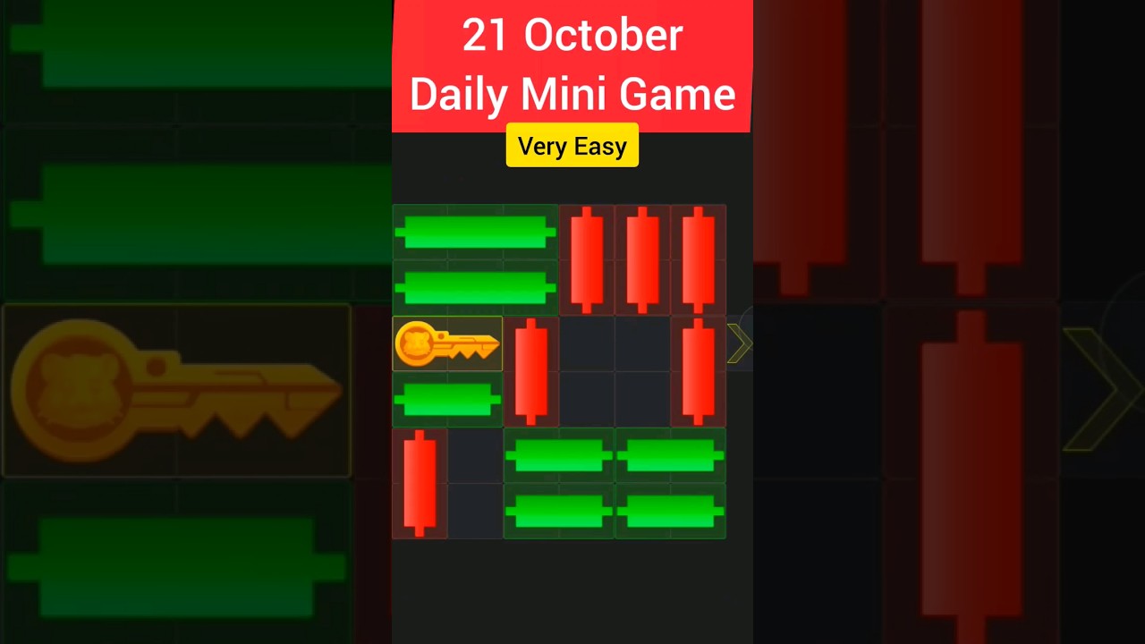 21 October Daily Mini Game | Hamster Combat Today Mini Game - YouTube