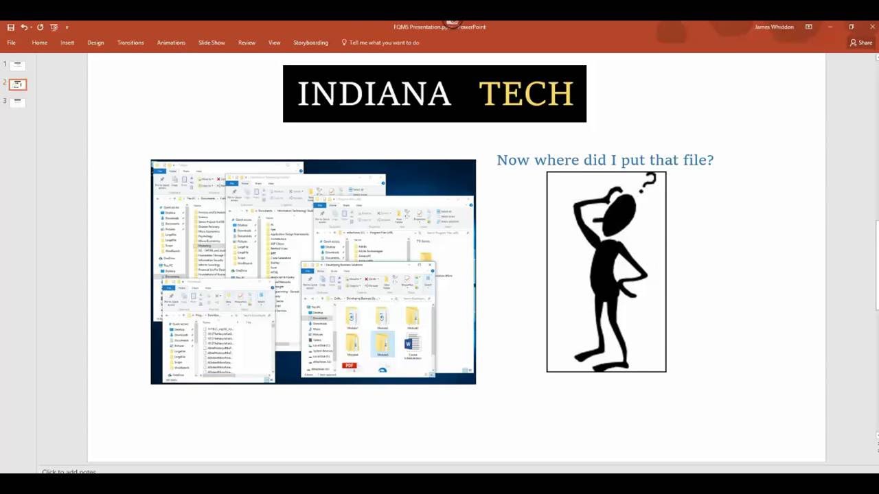 File Query Management System - Senior Project Indiana Tech - YouTube