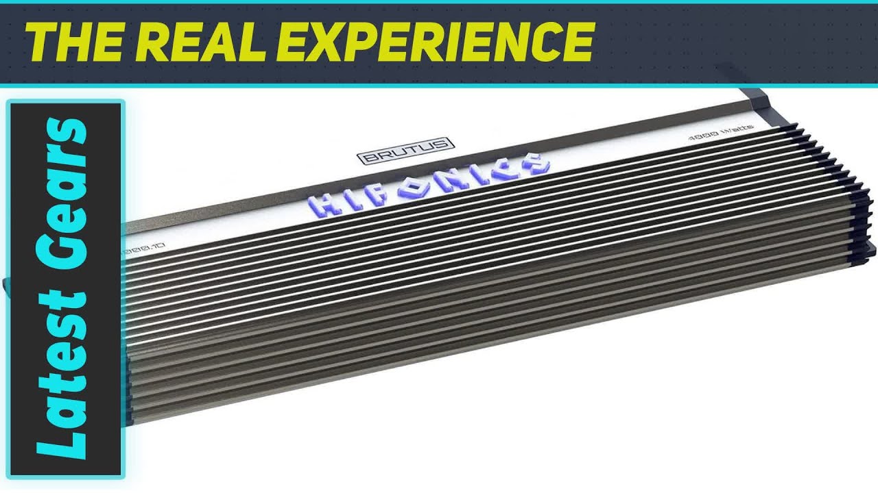 Hifonics BXX4000.1D Brutus Class D 4000W RMS Amplifier: Unleash the ...