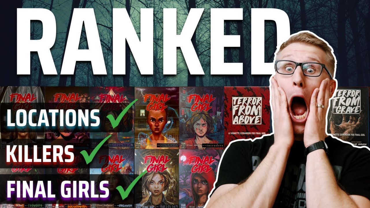 Final Girl Locations, Killers, and Final Girls RANKED (S1 & S2) - YouTube