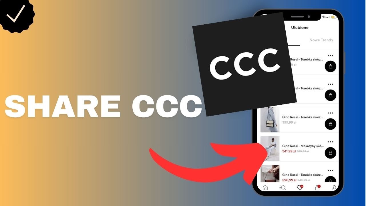 How to share CCC from the app itself? - YouTube