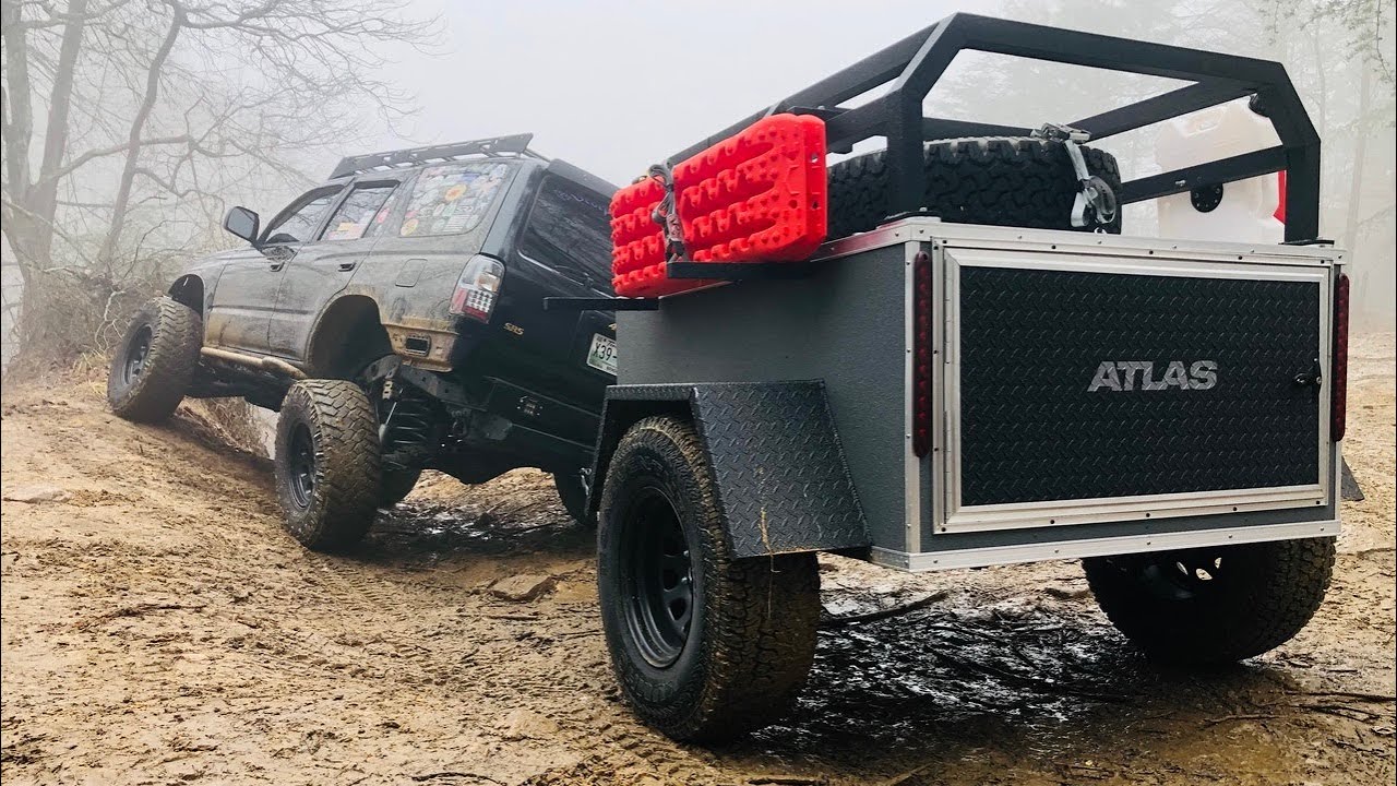 Atlas Off-Road Trailer for overlanding, camping, hunting, fishing & 4 ...