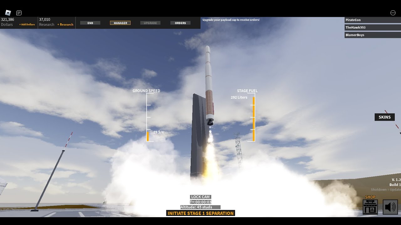Launching an Atlas V in Roblox - YouTube