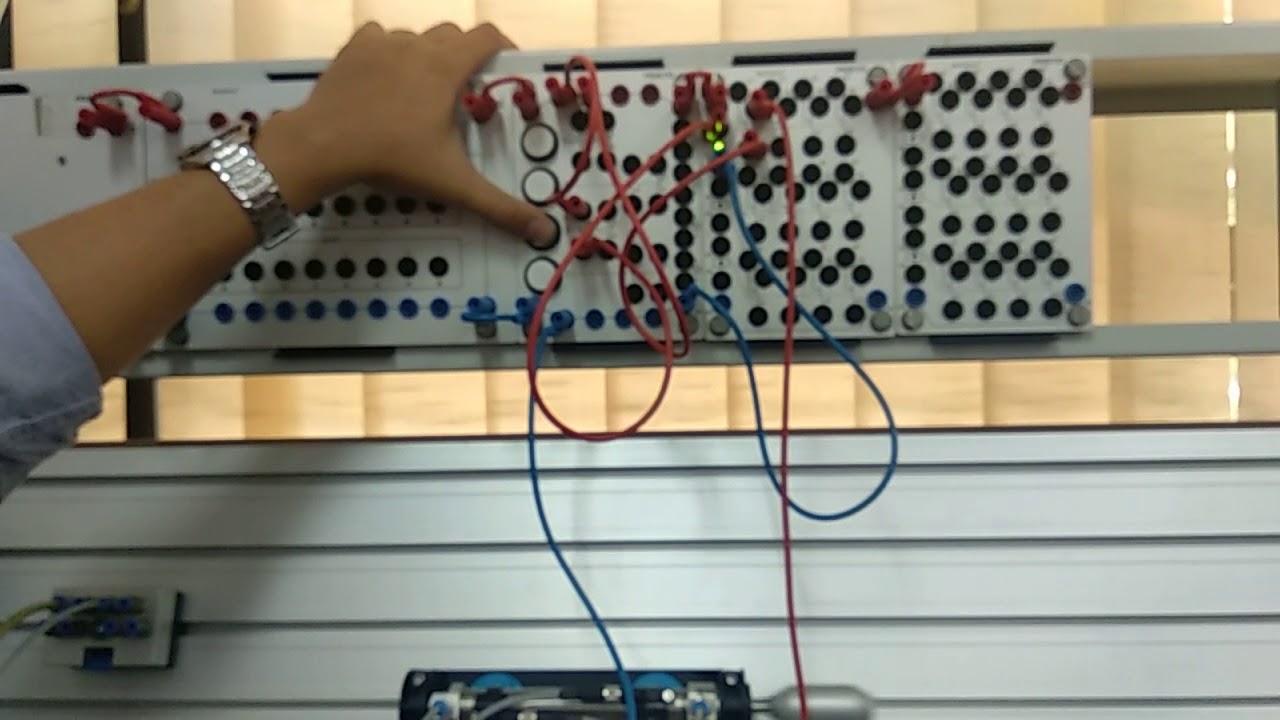 Module 3 - Basic electropneumatics training using TP 201 equipment set ...