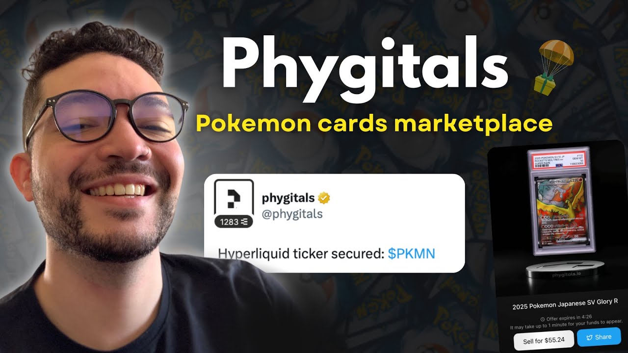 Phygitals Airdrop | Pokemon Cards Marketplace - YouTube