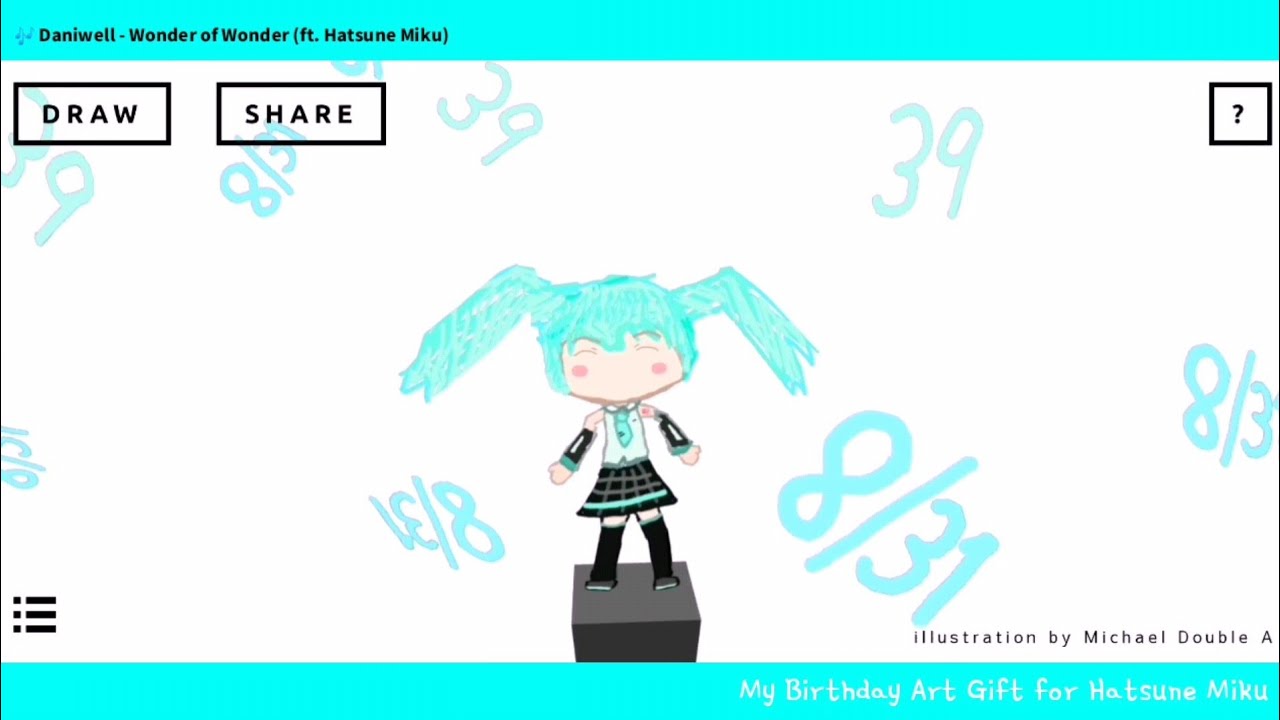 Daniwell - Wonder Of Wonder ft. 初音ミク || Happy 15th Birthday, Hatsune ...