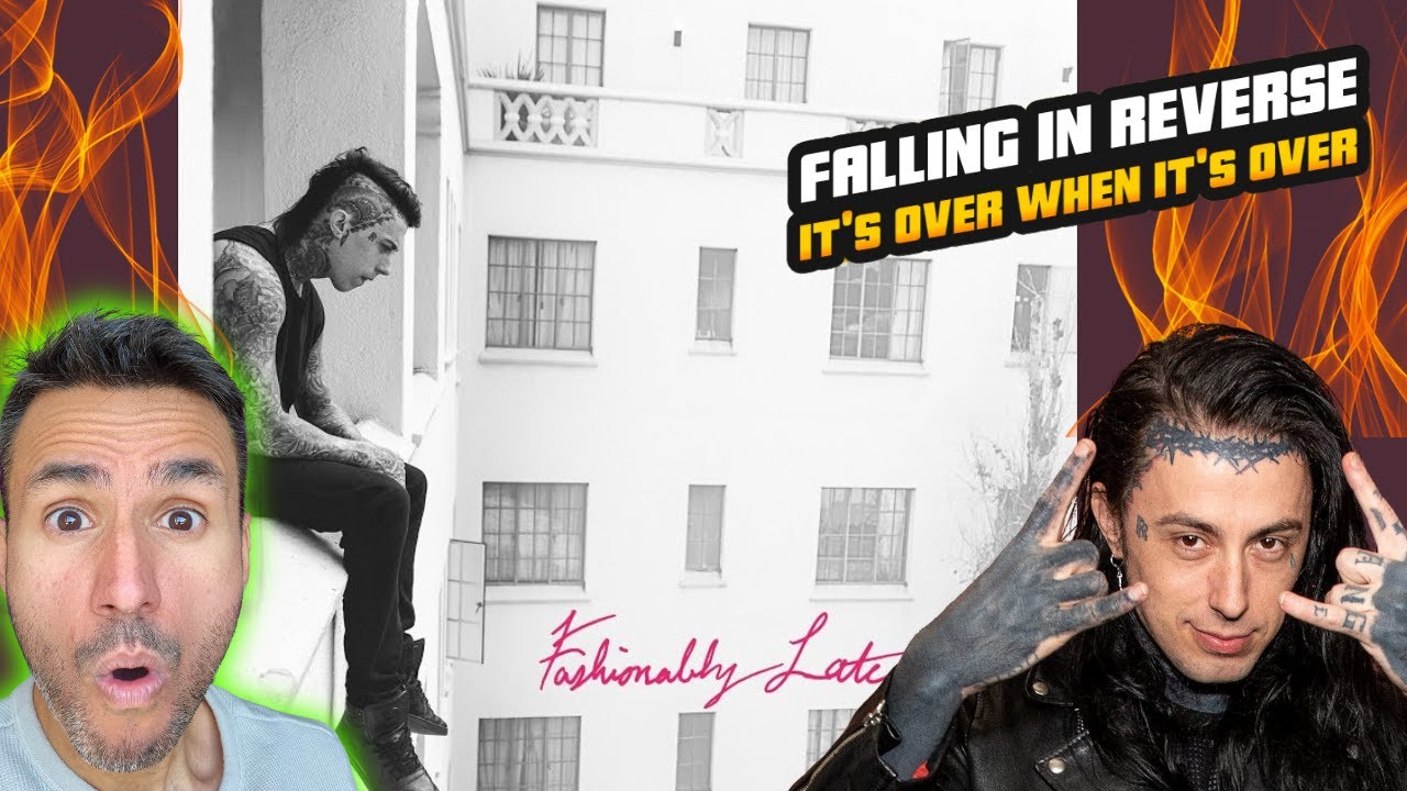 Falling In Reverse - It's Over When It's Over (REACTION) First Time ...