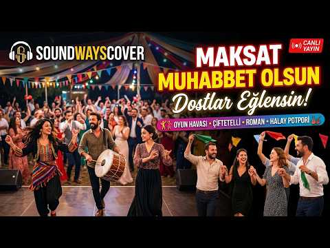Canlı Yayında Kurtları Döküyoruz! 💃 | Oyun Havaları, Çiftetelli, Halay & Roman Potpori