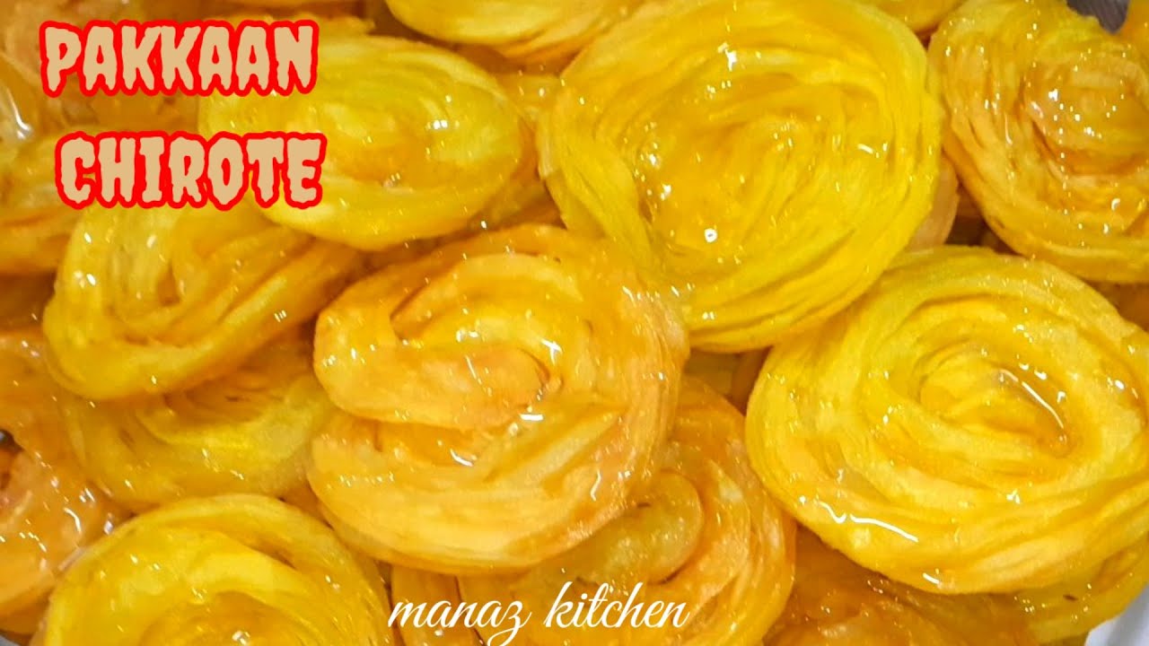 CRISPY PAKKAAN//Madakku Recipe//IndianSweet Recipe//flaky Pakkan ...