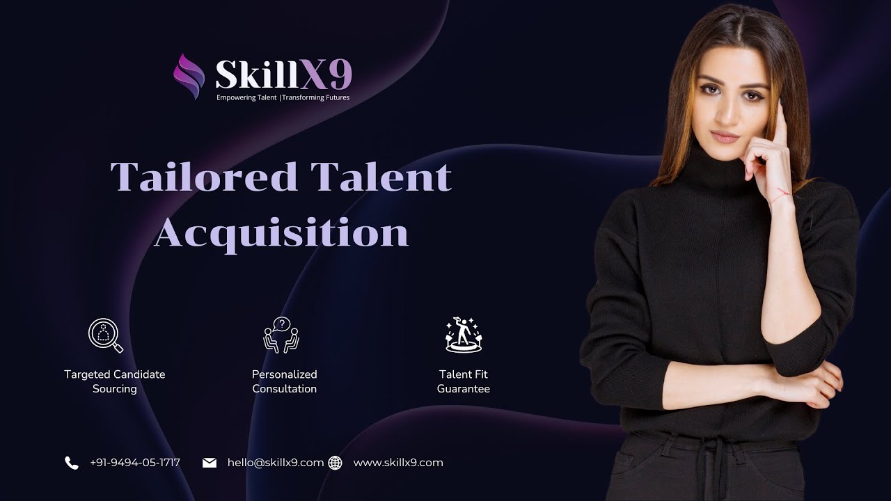 Tailored Talent Acquisition Services - SkillX9 - YouTube
