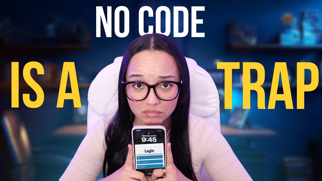 No Code App Development is a Trap!? - YouTube