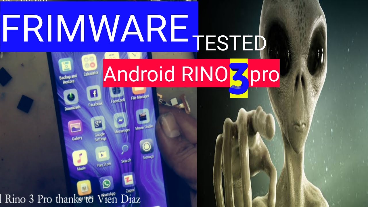 Flash Android Rino 3 pro/TESTED firmware - YouTube