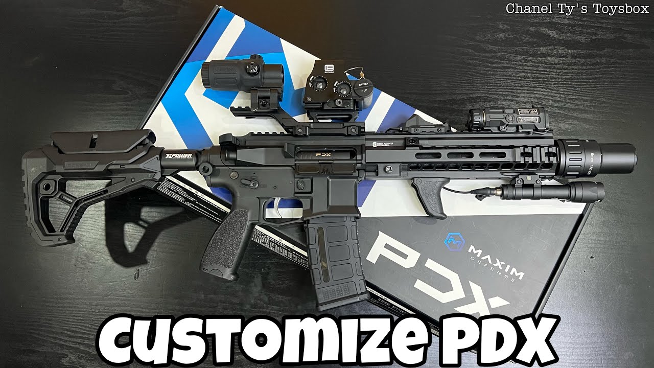 Customize Gel Blaster Full Metal Full Auto blow back - YouTube