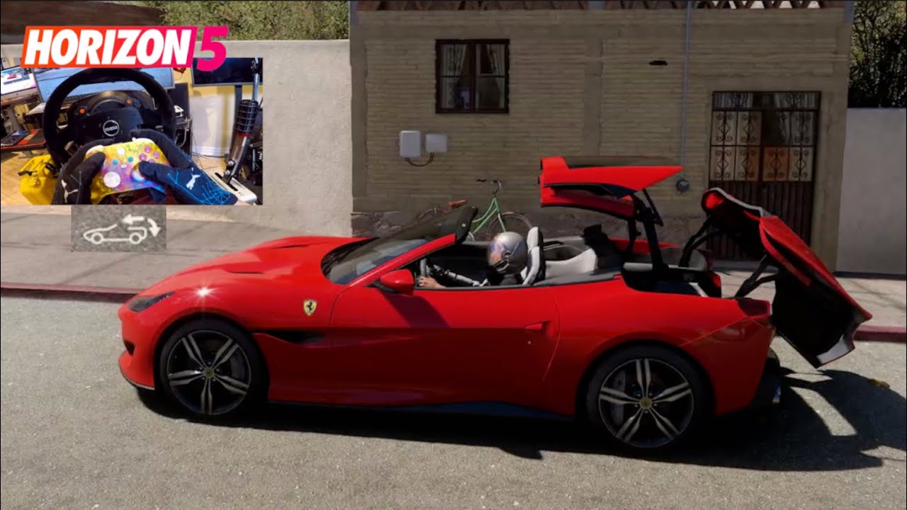 Forza Horizon 5 w/Wheel - First CONVERTIBLE Top Down / How It Works! LP ...