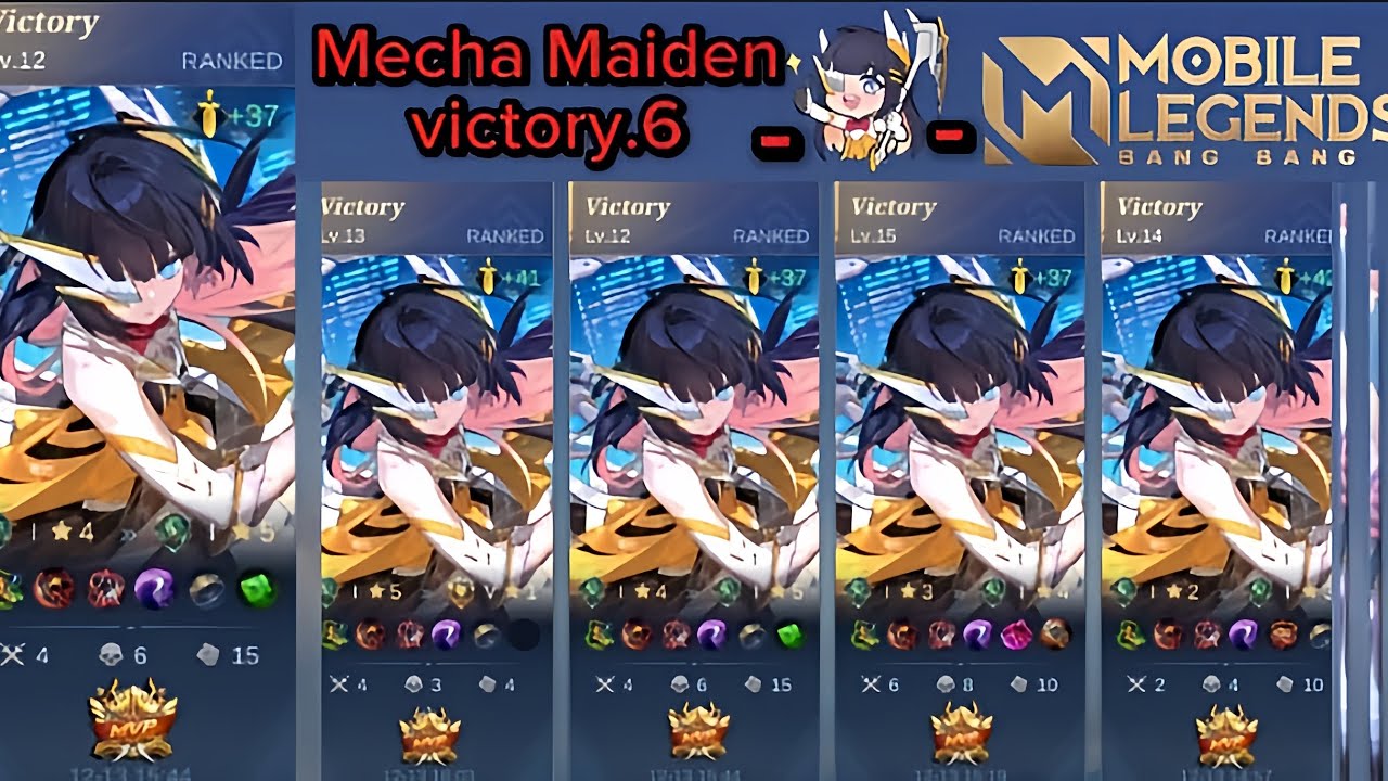 Mecha Maiden victory-6 Ruby New The Aspirants Skin - Top Global Ruby by ...