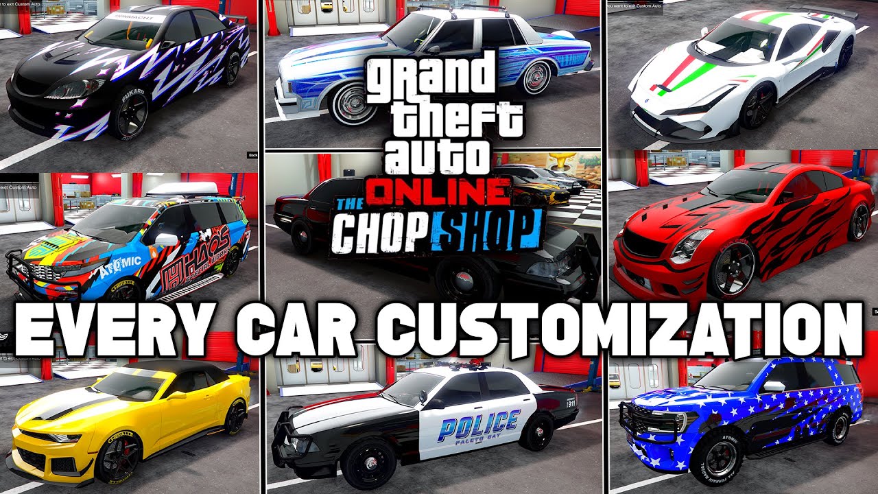 All New Car Customization Options From The GTA 5 Online Chop Shop DLC ...