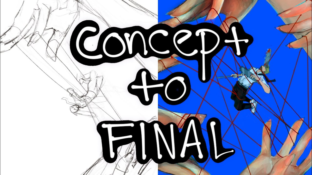 CONCEPT DESIGN how I come up with and finalize my art - YouTube