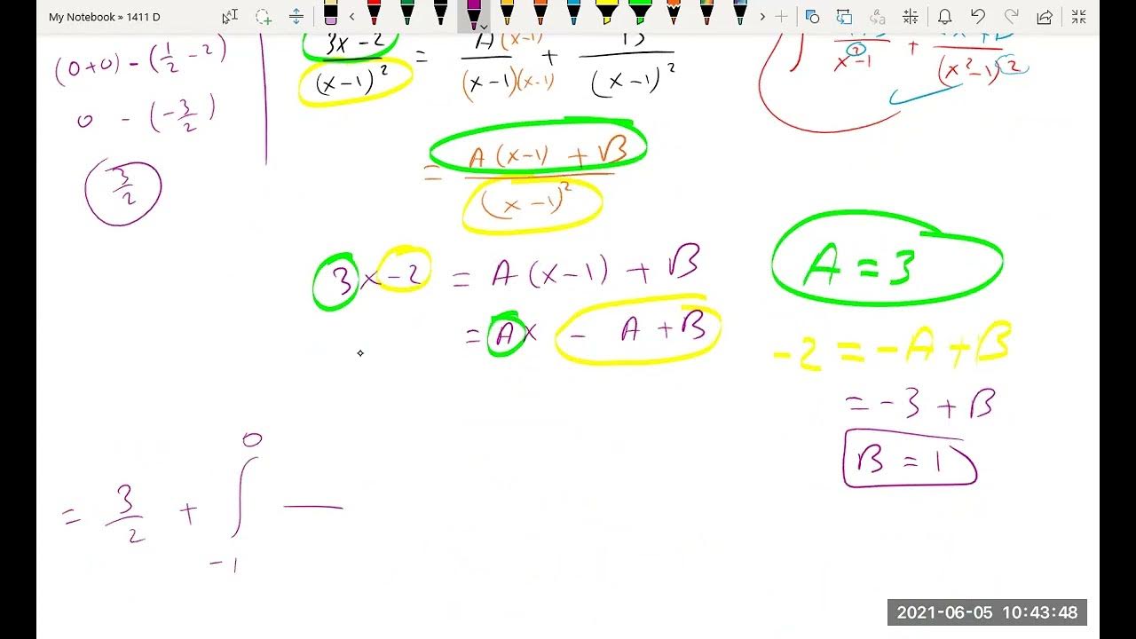 Discussion 8.4 Integration of Rational Functions Using Partial ...