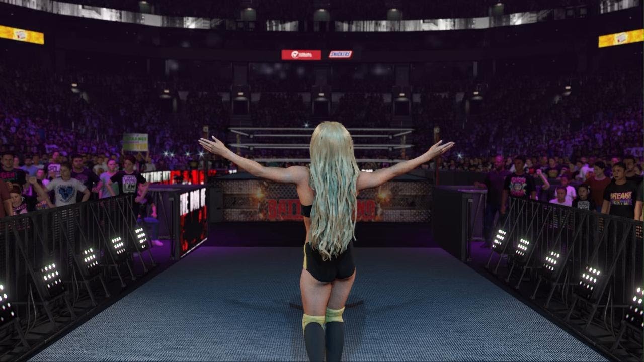 WWE 2K24 - Adrianna Rizzo VS Thea Hail - YouTube