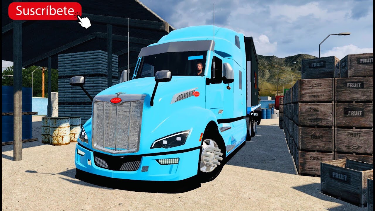 Peterbilt 579 Ats 1.42 Por Carreteras Colombianas ( Mapkalo 1.42 ...