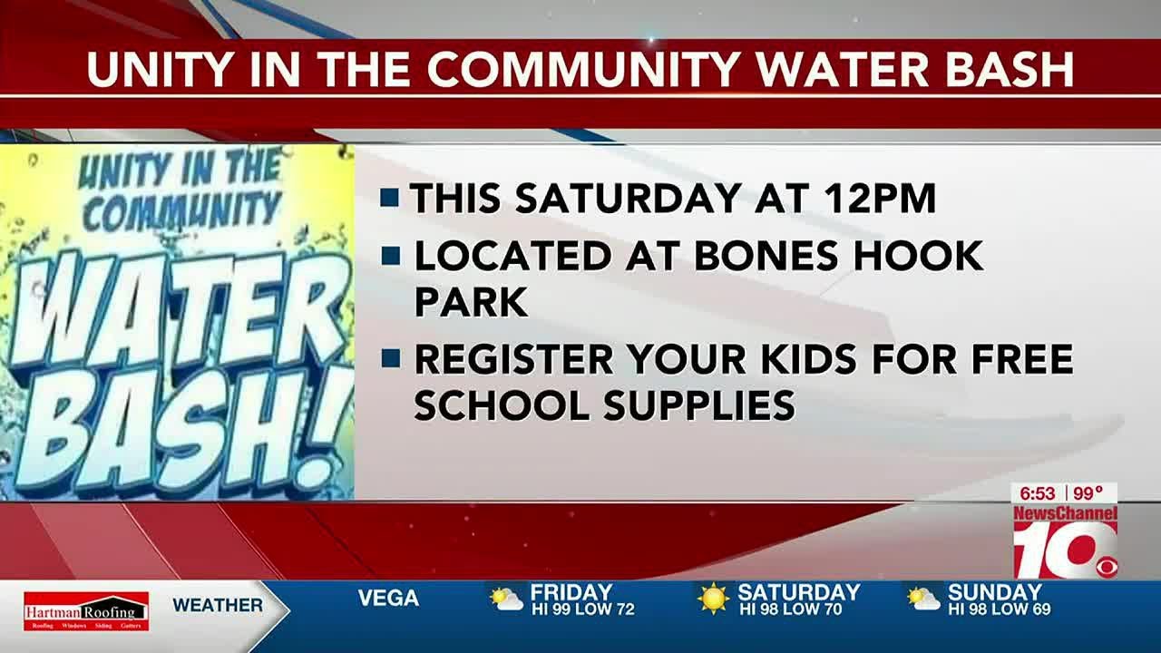 VIDEO: Annual Unity in the Community Water Bash takes place this ...