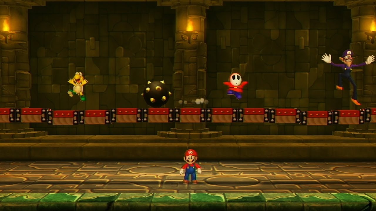 Spike-n-Span - Mario vs Koopa, Shy Guy & Waluigi | Mario Party 9 ...