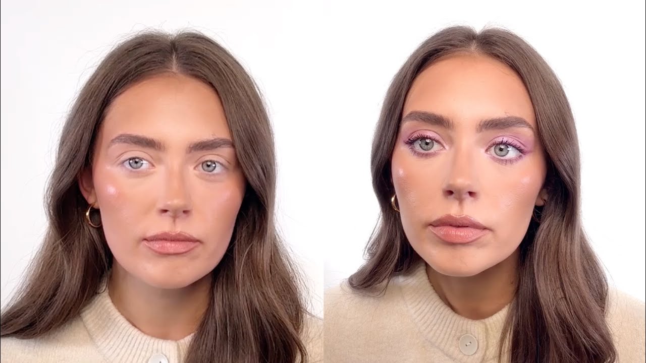 HOW TO APPLY PURPLE EYESHADOW WITH THE NEW! DIGITAL LILAC EYESHADOW ...