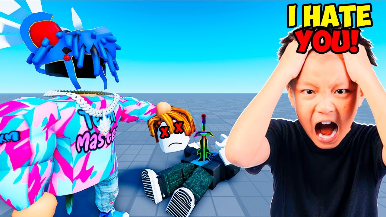I 1v1'ed The MOST TOXIC 8 YEAR OLD.. (Roblox Blade Ball) - YouTube