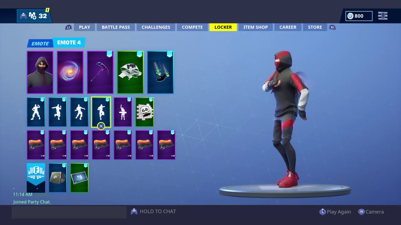Fortnite season 8 Volcano, IKONIK SKIN - YouTube