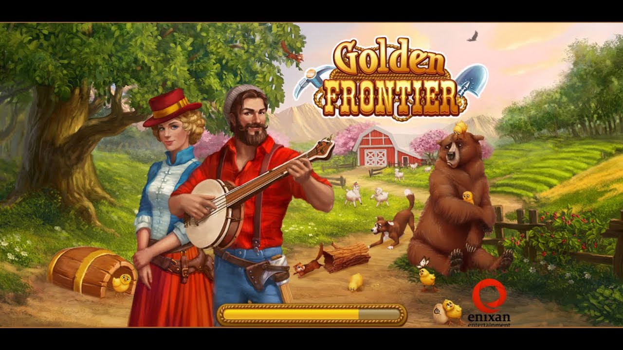 Golden frontier part 3/join my farm adventure cartoon game - YouTube