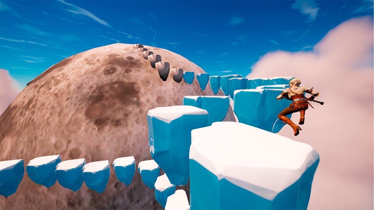 Only Up to the Moon Fortnite map code: 6573-5543-2430 - YouTube