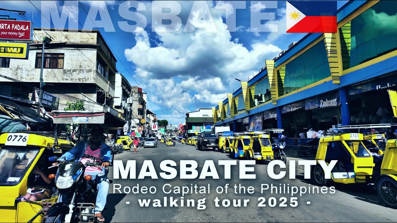 Masbate City - Rodeo Capital of the Philippines walking tour - YouTube