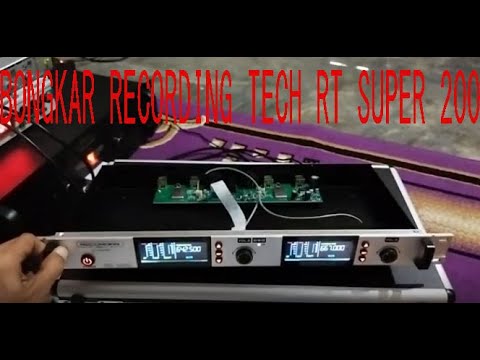 recording tech RT super 200 - YouTube