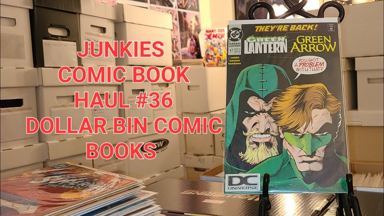 JUNKIES COMIC BOOK HAUL #36 DOLLAR BIN COMIC BOOKS! - YouTube